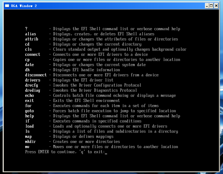 介绍几个 UEFI Shell下的命令 （上） – WWW.LAB-Z.COM