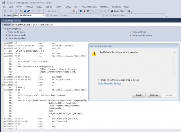 Step to UEFI (94）Source Level Debug – WWW.LAB-Z.COM