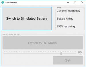 zVirtualBattery – WWW.LAB-Z.COM