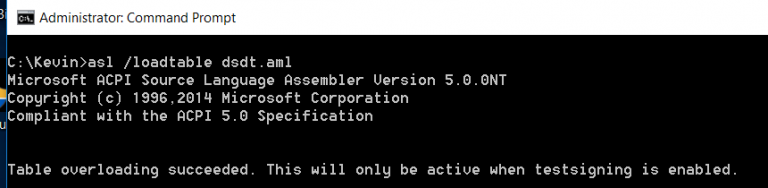 【图解】替换 Windows ACPI Table的方法 – WWW.LAB-Z.COM