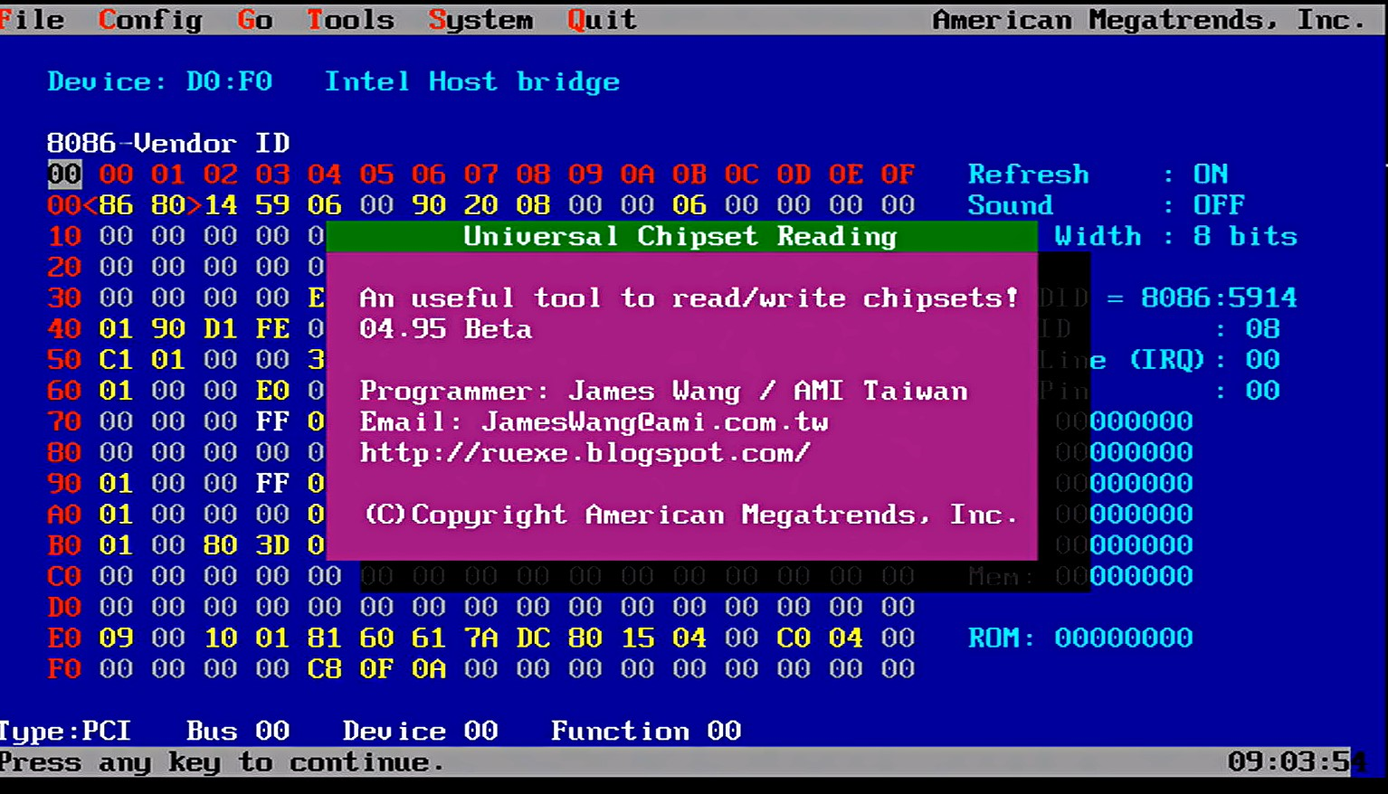 UEFI 下 RU.EFI 工具介绍 – WWW.LAB-Z.COM