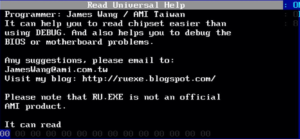 UEFI 下 RU.EFI 工具介绍 - WWW.LAB-Z.COM