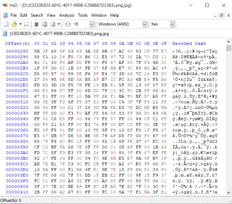 推荐一个十六进制编辑器 HXD – WWW.LAB-Z.COM