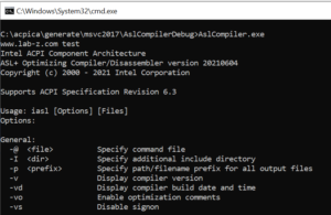 Acpica 工具的重新编译方法 – WWW.LAB-Z.COM