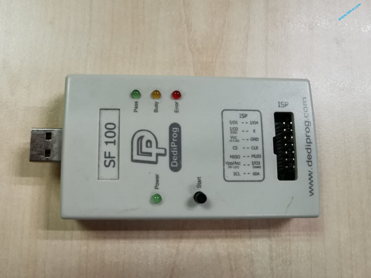 SF100 直刷 SPI NOR指南 – WWW.LAB-Z.COM