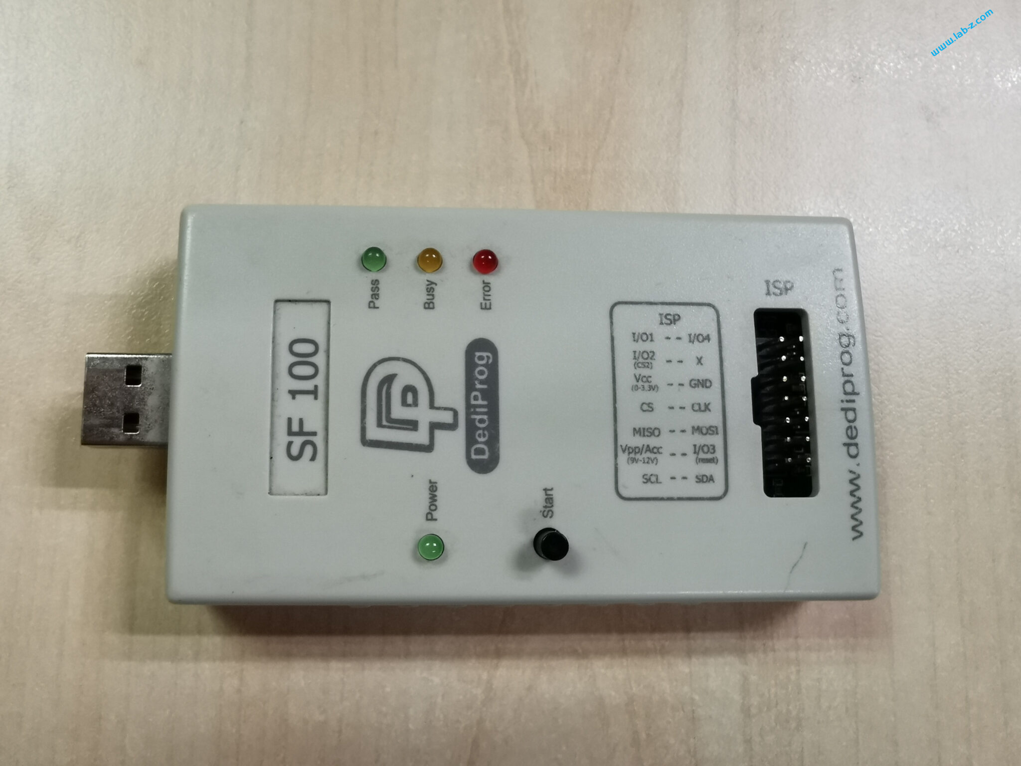 SF100 直刷 SPI NOR指南 – WWW.LAB-Z.COM