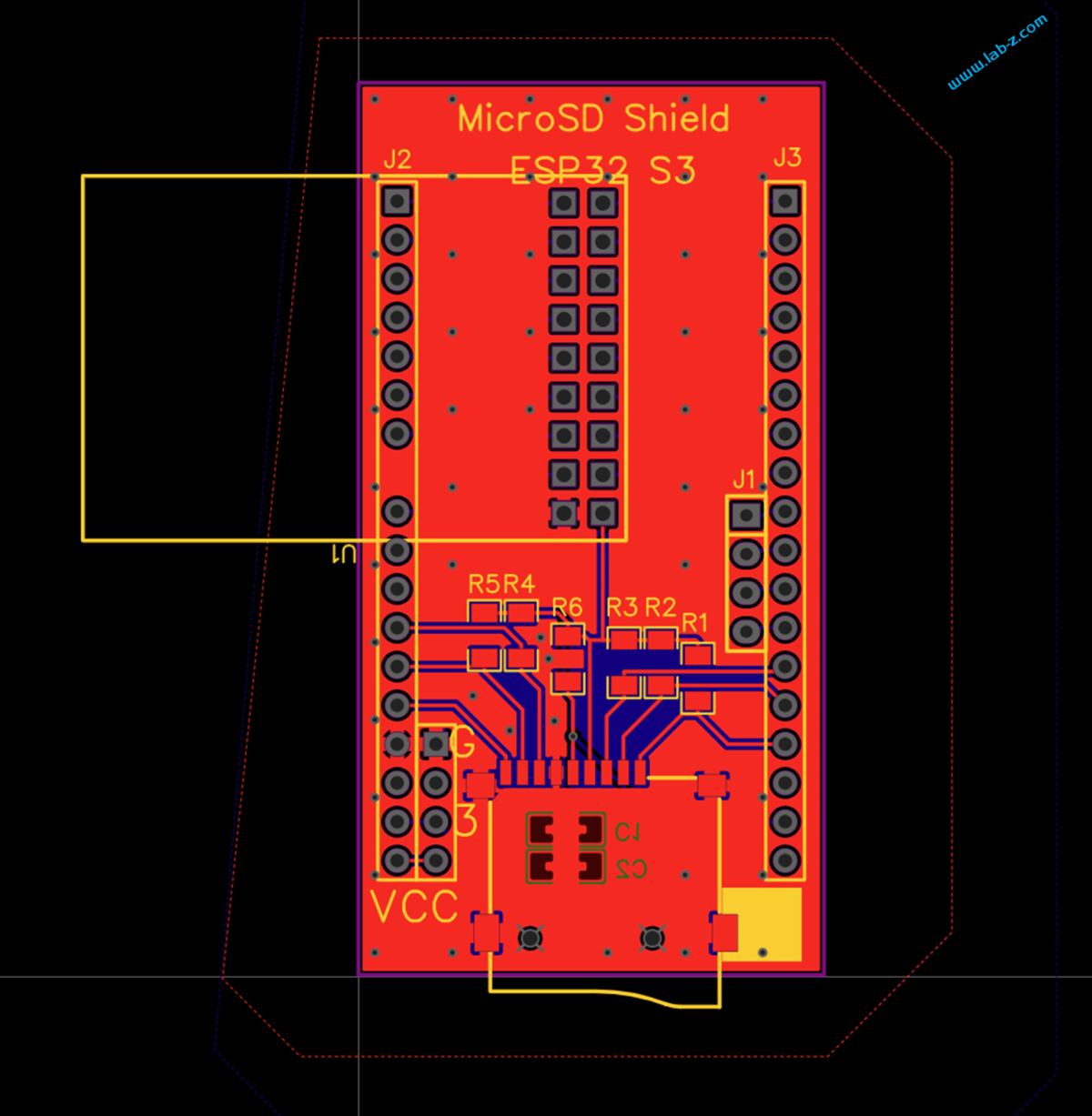 ESP32 S3 OV2640 实现USB摄像头 – WWW.LAB-Z.COM