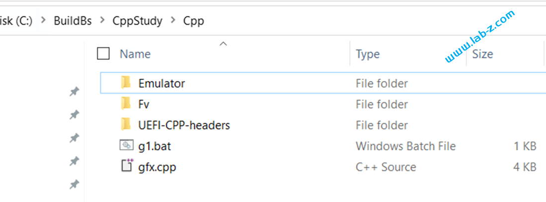 Step to UEFI (285）Cpp UEFI 000 实验环境的搭建 – WWW.LAB-Z.COM