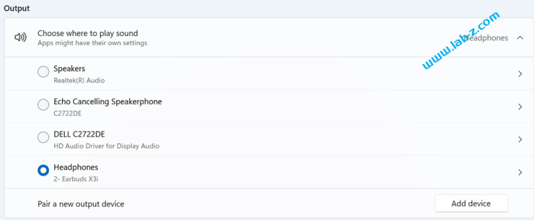 NAudio 枚举音频输入输出设备 – WWW.LAB-Z.COM