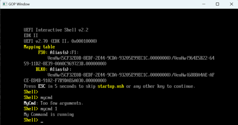 Step to UEFI (297）编写一个 UEFI Shell Command 的框架 – WWW.LAB-Z.COM